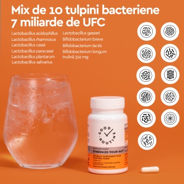 Synergize Your Gut Good Routine, 30 capsule, Secom [5949212000079 ...