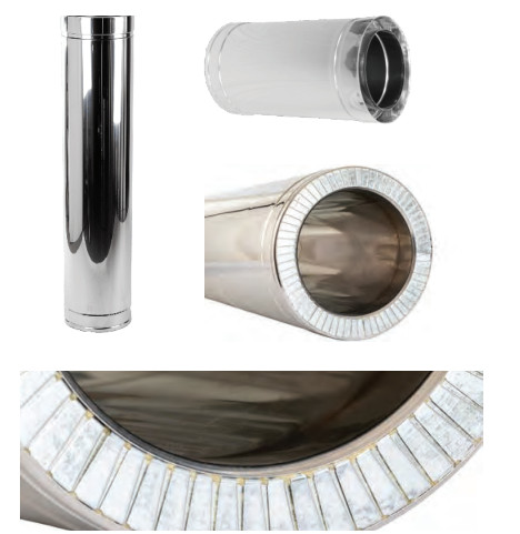 Burlan inox DP PRO 1 m