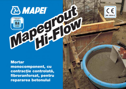 Mapegrout Hi-Flow (Colabile) - Mortar monocomponent, fibroranforsat ...