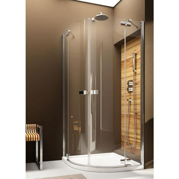 Aquaform, Verra Line, cabina semirotunda, 90 cm la pretul de 1626.89 ...