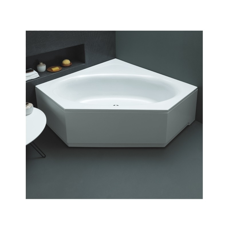 Cada de colt cu hidromasaj Kolpasan, Evelin, 120 x 120 cm la pretul de ...