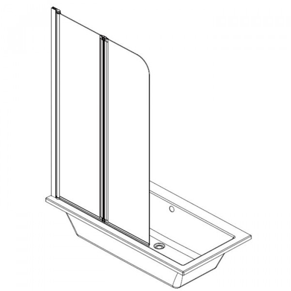 Paravan de cada, Mediterraneo, Round 2, 80 x 140, pivotant din 2 ...