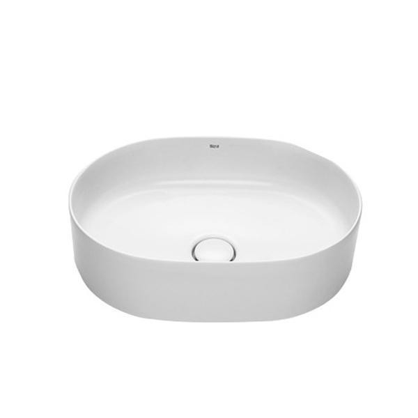 Roca, Inspira, Lavoar pe blat, oval, alb, 50 x 37 cm la pretul de 1308. ...