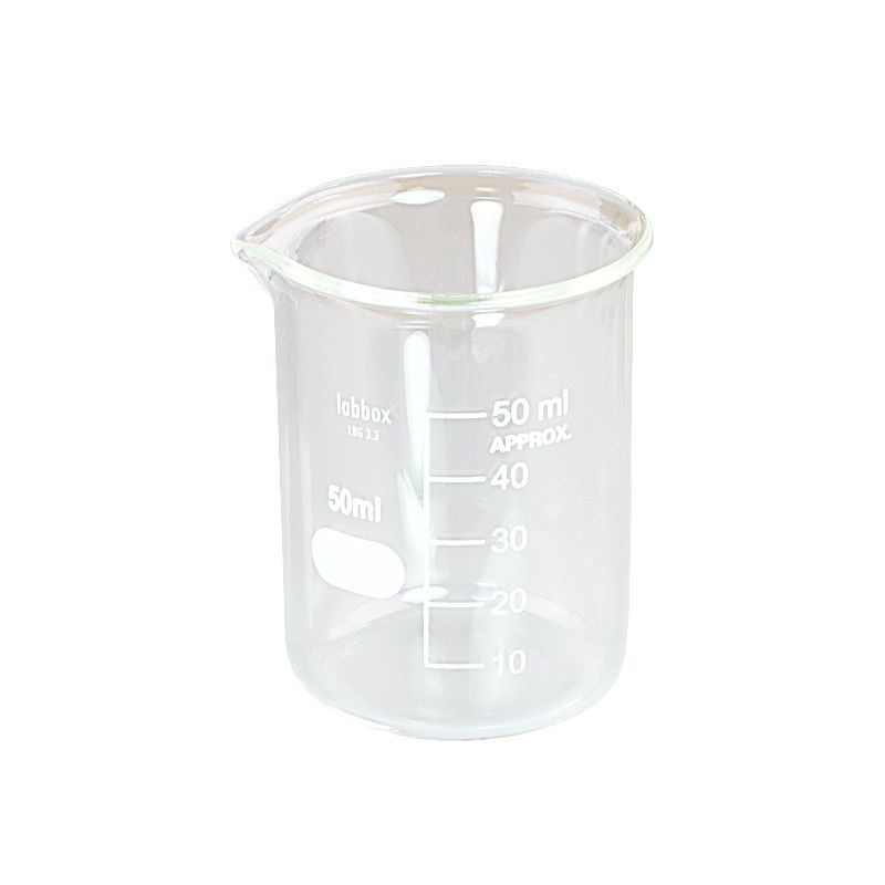 Pahar Berzelius, 50 ml, sticlă borosilicat 3.3 în conformitate cu ...