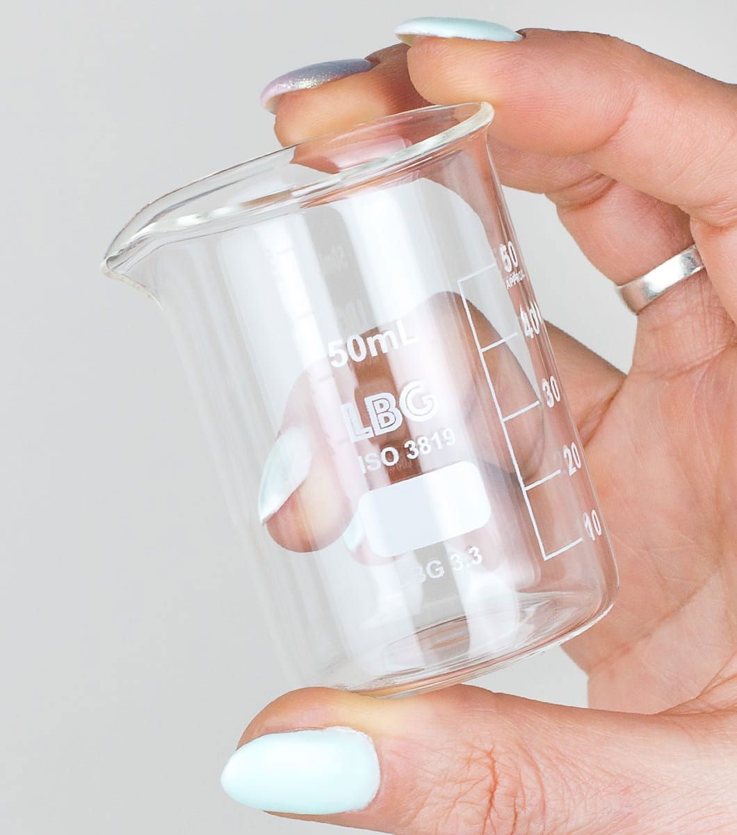 Pahar Berzelius, 50 ml, sticlă borosilicat 3.3 în conformitate cu ...