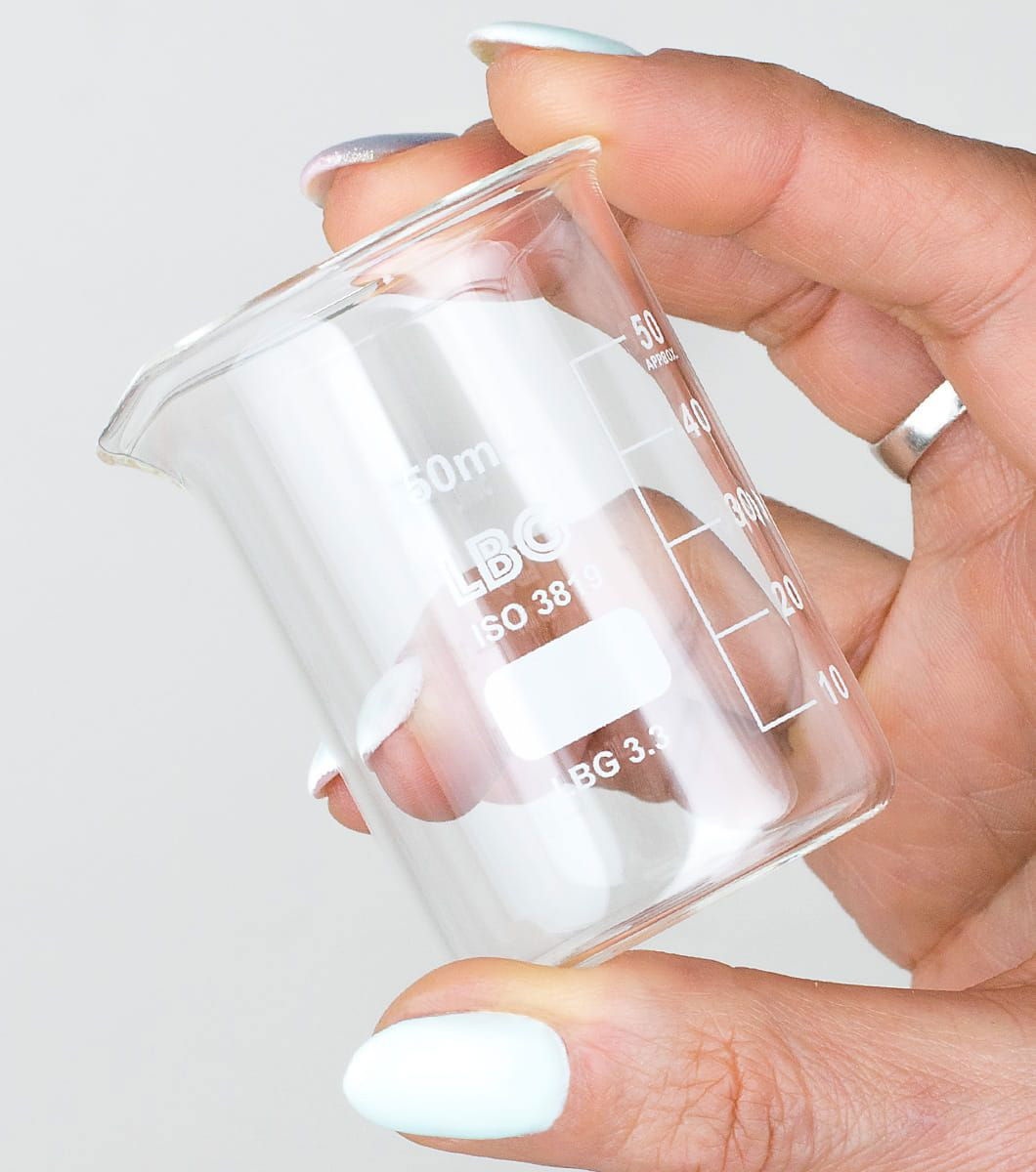 Pahar Berzelius, 50 ml, sticlă borosilicat 3.3 în conformitate cu ...