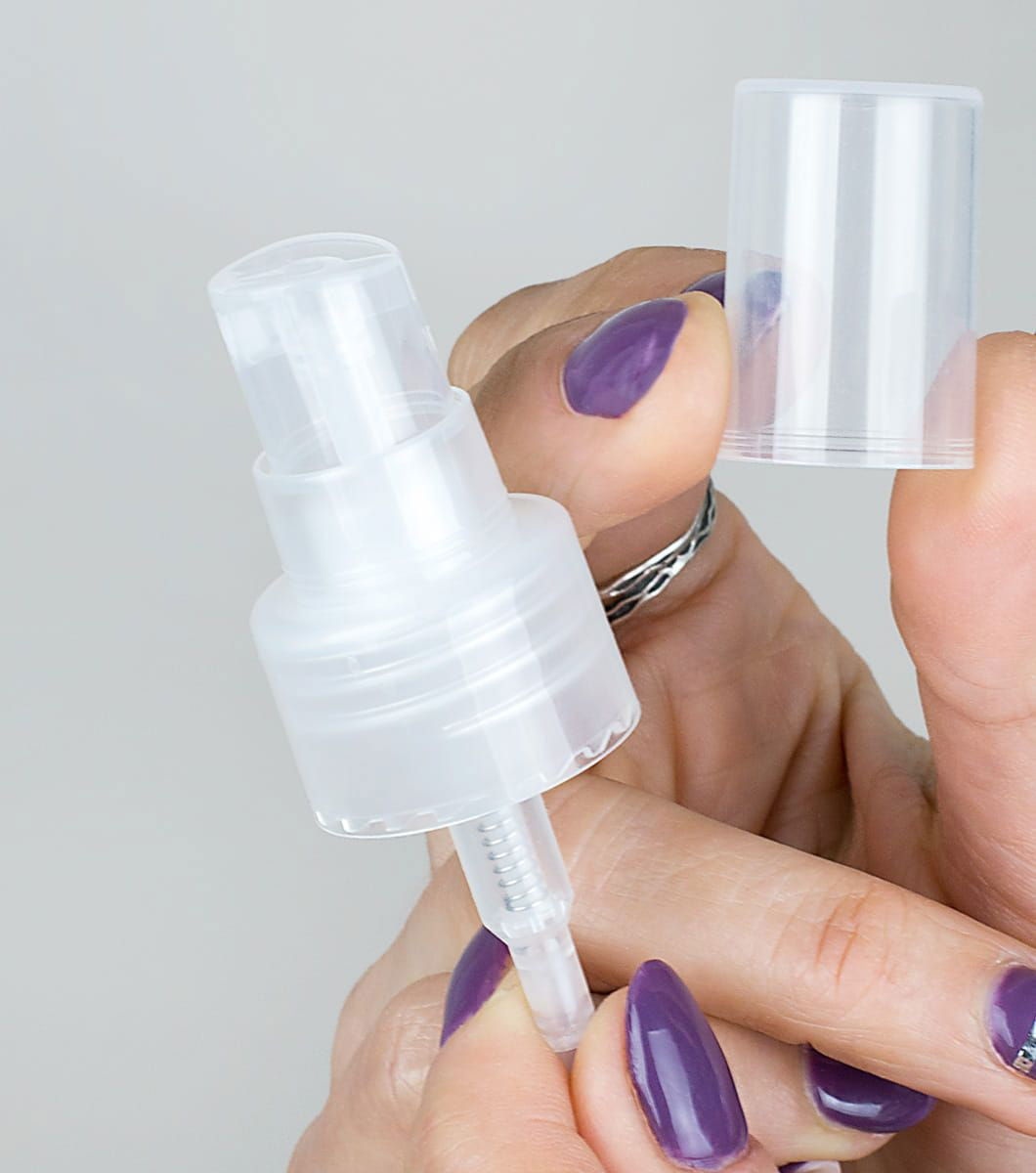 Pompă spray translucid, 24/410, pompă tip spray pentru diverse ...