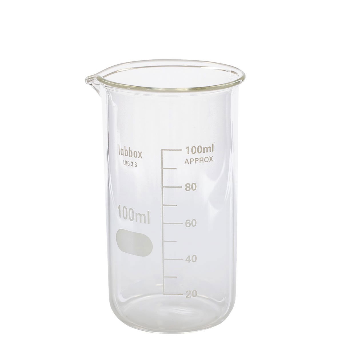 Pahar Berzelius înalt, 100 ml, sticlă borosilicat 3.3 în conformitate ...