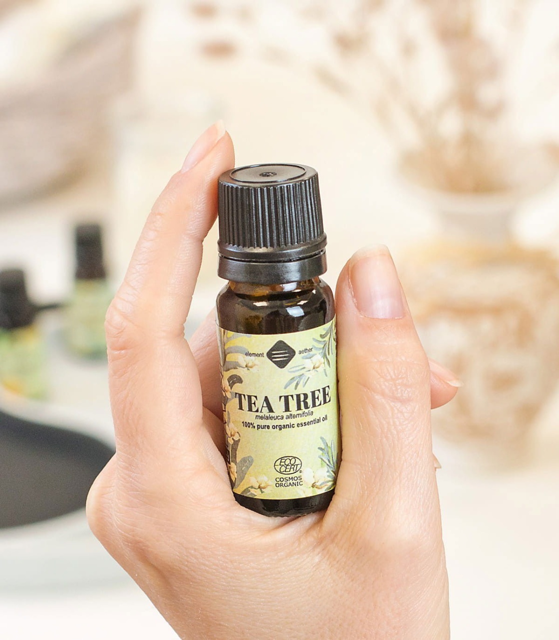 Ulei esențial de Tea Tree Bio, 100% certificat BIO, grad terapeutic ...