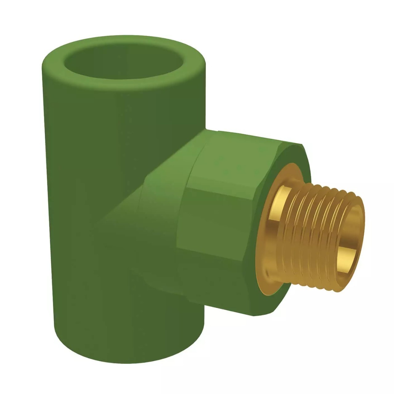 Teu PPR, Ø 32 - 1 E, PN25, verde