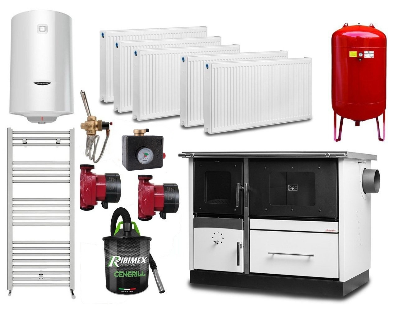 Pachet termosobă Termax Maria 25 kW ᐈ Ideal până la 150 m²