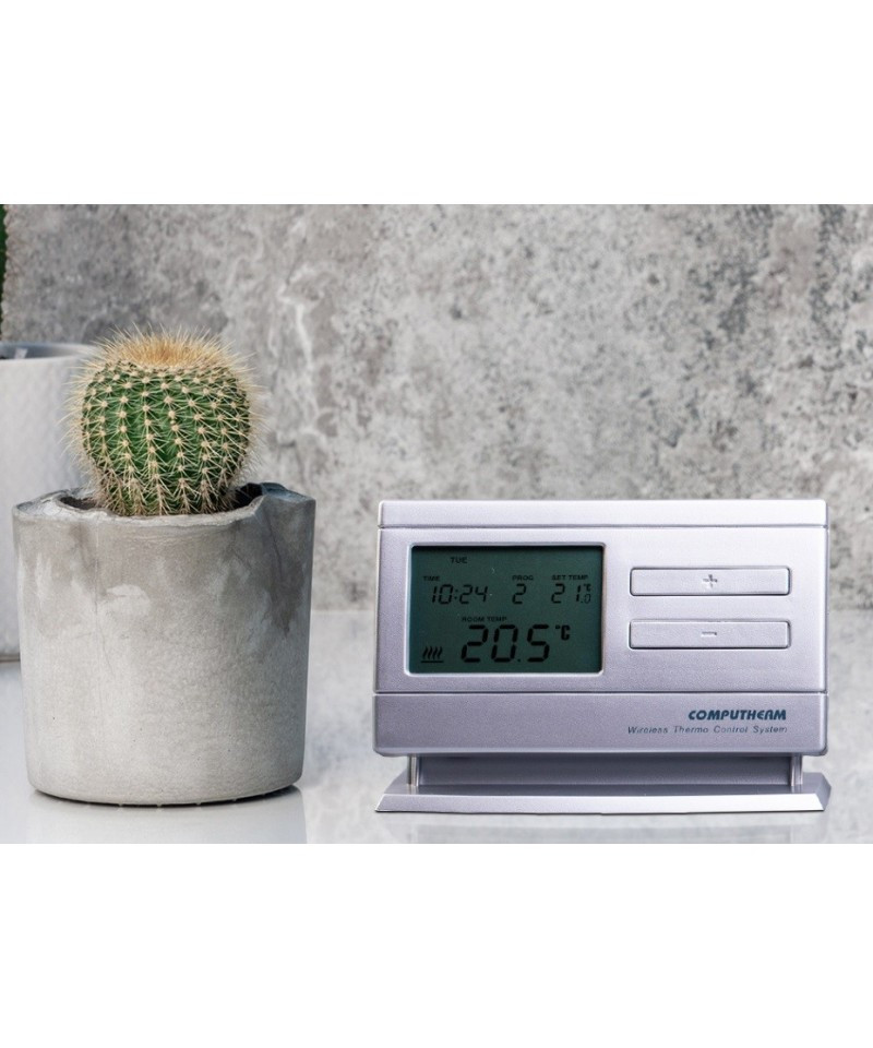 Termostat de ambient fara fir Computherm Q8 RF, pentru centrale termice