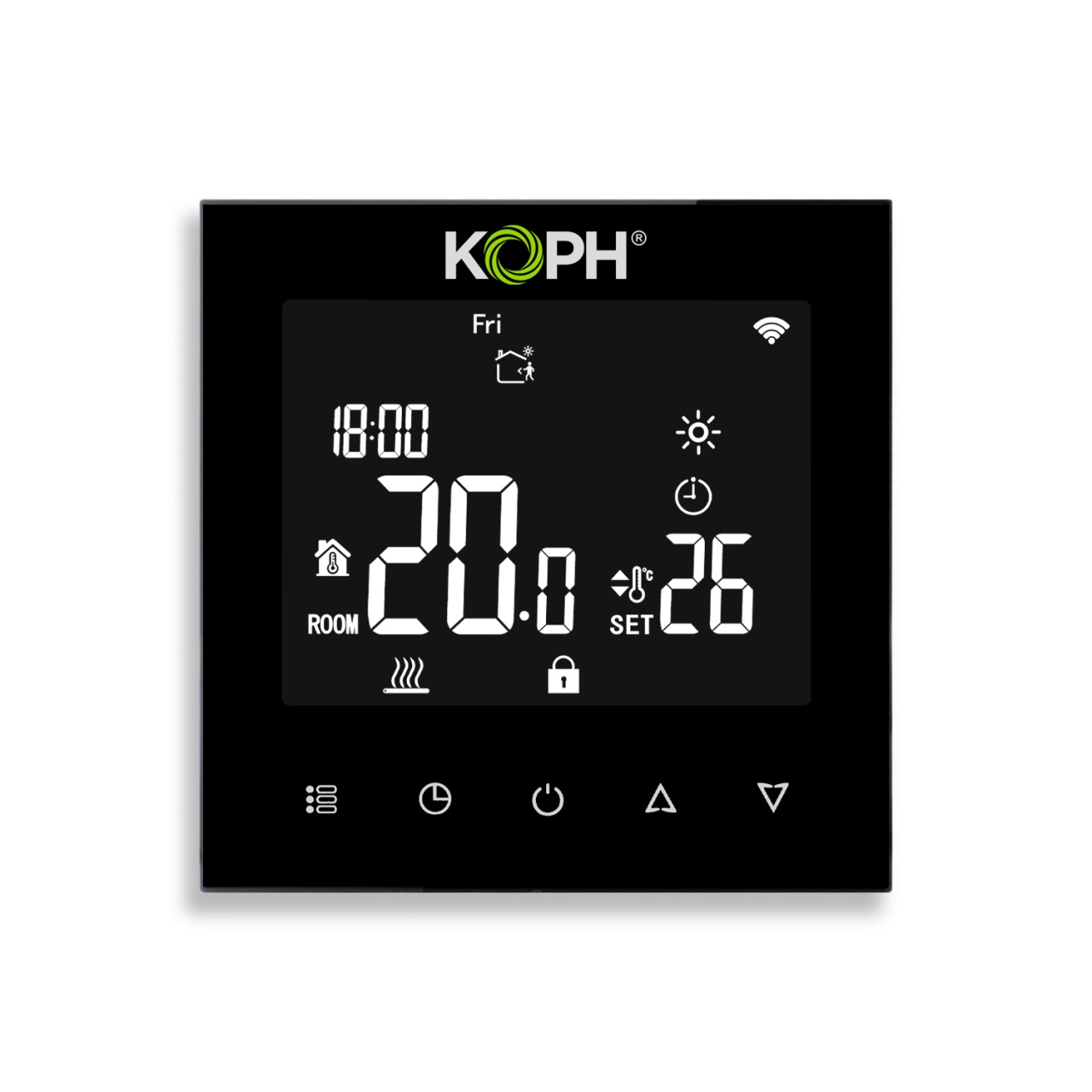 Termostat inteligent KOPH i210 WiFi ᐈ Control precis pentru încălzirea ...