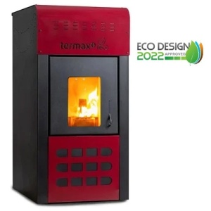 Pachet Termosemineu pe peleți Termax Kamin ECO 25 kW ᐈ Pachet complet ...