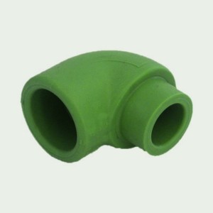 Cot teava PPR, Ø 32 mm, 90 grade, MF, PN25, verde