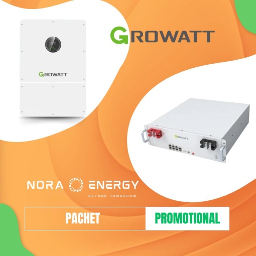 Growatt HIBRID WIT 10K-HU (10kW) 3-phase inverter + Growatt 5 Kwh Hope ...