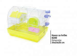 KAVEZ ZA HRČKA POLUKRUG B200