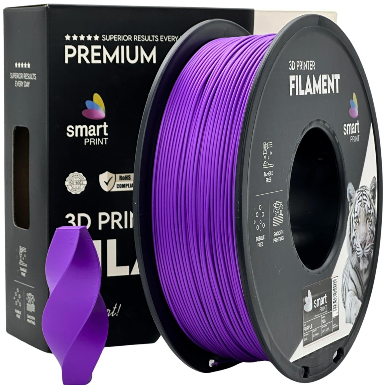 Filament Smart Print PLA Purple 1.75 mm 1 kg
