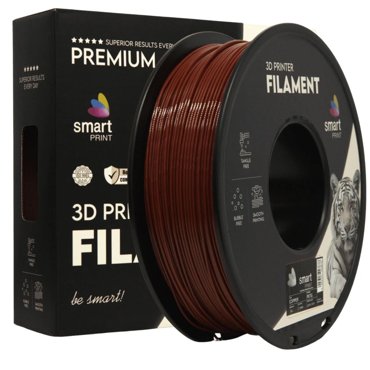 Filament Smart Print PETG Copper 1.75 mm 1 kg