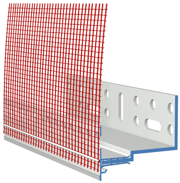 SockelProfil Aluminium WDVS Profil de soclu cu lacrimar
