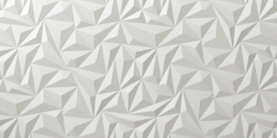 Faianta 3D Angle White Matt, 40x80, Atlas Concorde