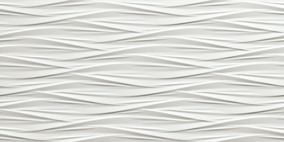 Faianta 3D Wind White Matt, 40x80, Atlas Concorde