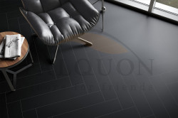 Parchet SPC Falquon The Floor U190 Herringbone, Black