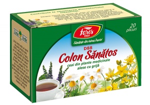 Ceai colon sanatos, 20 plicuri, Fares