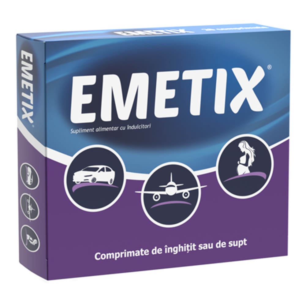Emetix, 40 comprimate, Fiterman