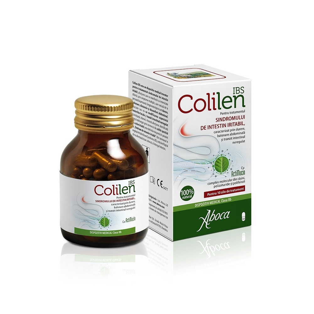 Colilen IBS sindrom intestinal iritabil, 60 capsule, Aboca