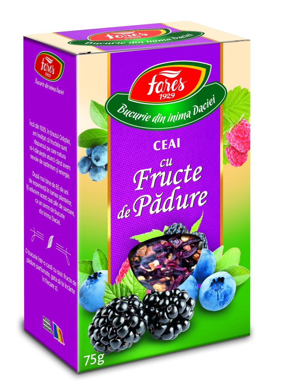Ceai Aromfruct fructe padure x50g(Fares)
