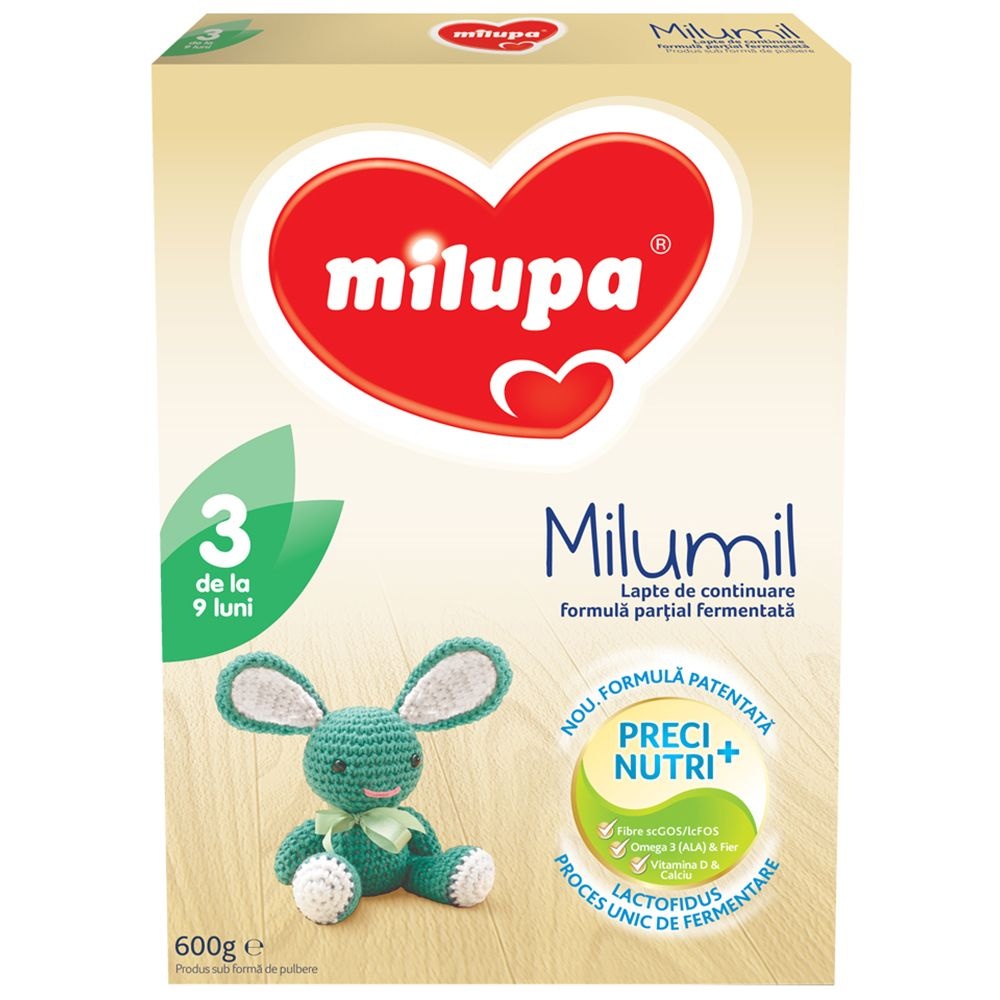 MILUPA Milumil 3 lapte x 600g