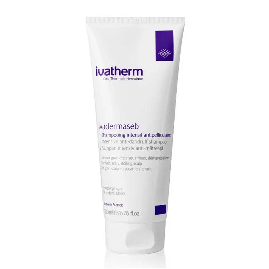 Sampon intensiv anti-matreata Ivadermaseb, 200ml, Ivatherm