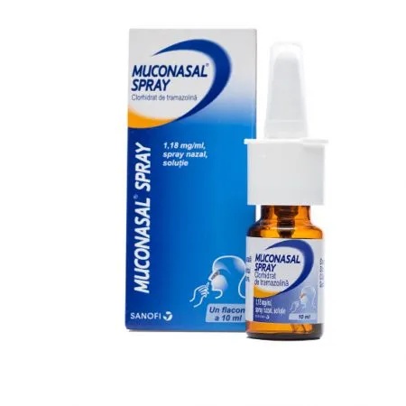 Muconasal spray nazal, 1,18mg/ml, 10ml, Opella