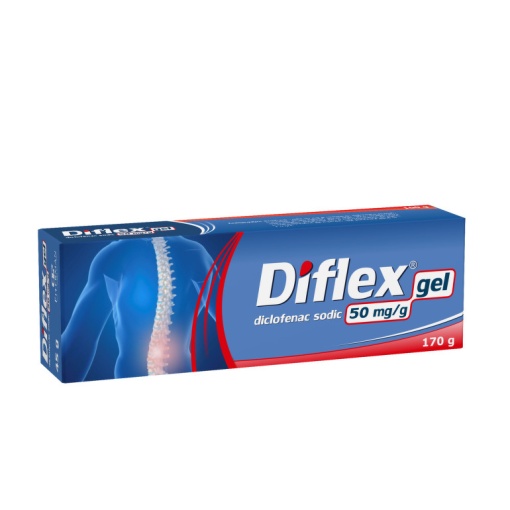 Diflex gel 50mg/g, 170g, Fiterman