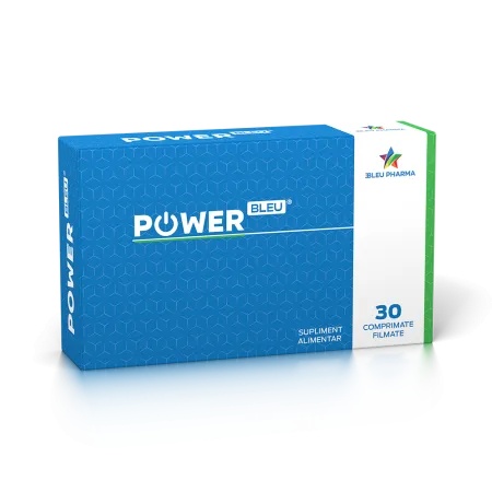 PowerBleu, 30 comprimate, Bleu Pharma