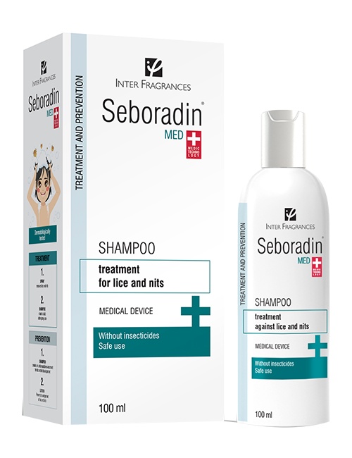 Seboradin Med sampon antipaduchi x 100ml