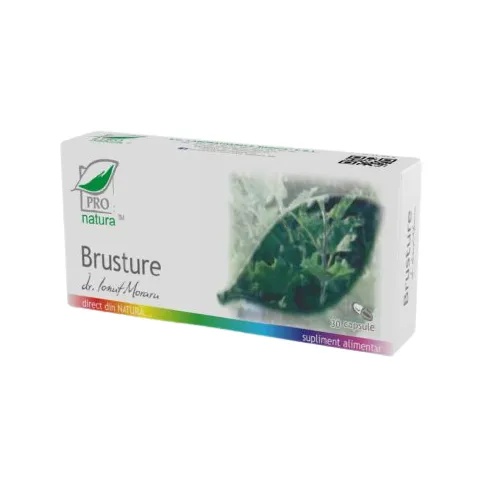 Brusture, 30 capsule, Pro Natura