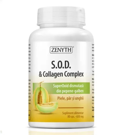 S.O.D. & Collagen Complex, 80 capsule, Zenyth