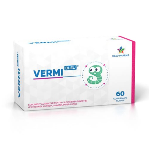 VermiBleu, 60 comprimate, Bleu Pharma