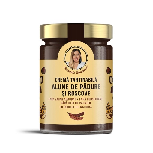 Crema tartinabila cu alune de padure si roscove, Secretele Ramonei ...