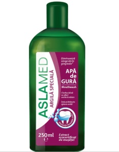 Apa de gura cu extract de musetel, clorhexidina si argila speciala ...