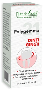 Polygemma 21 dinti, Dinti si gingii, 50ml, PlantExtrakt