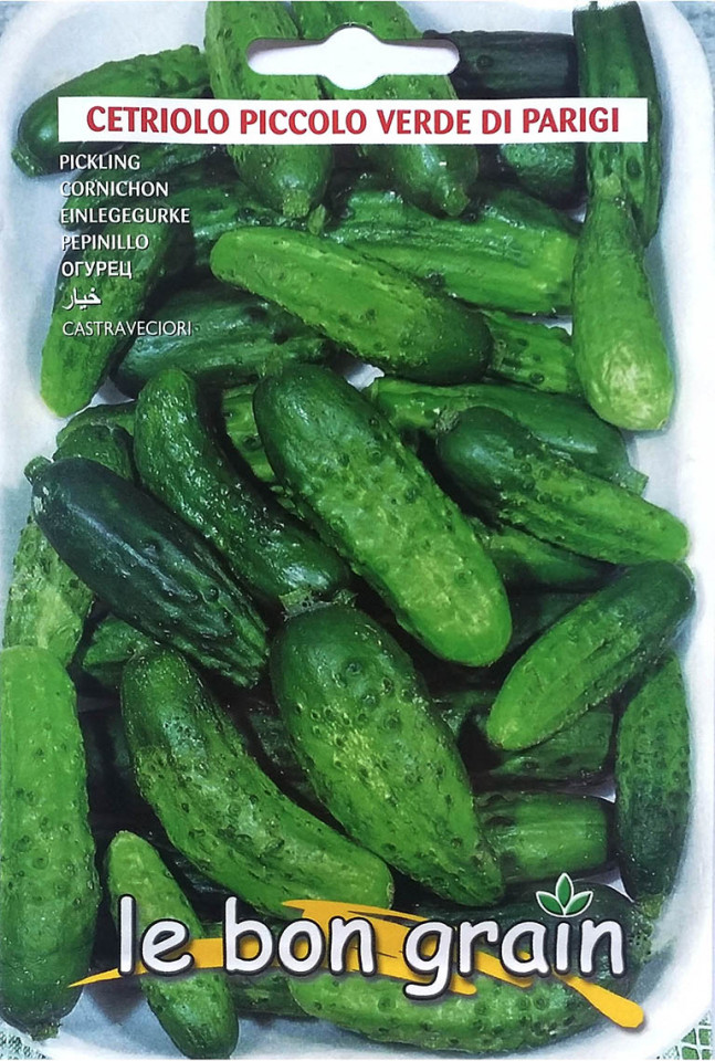 Castraveti cornichon Piccolo Verde di Parigi (100 g), seminte soi ...