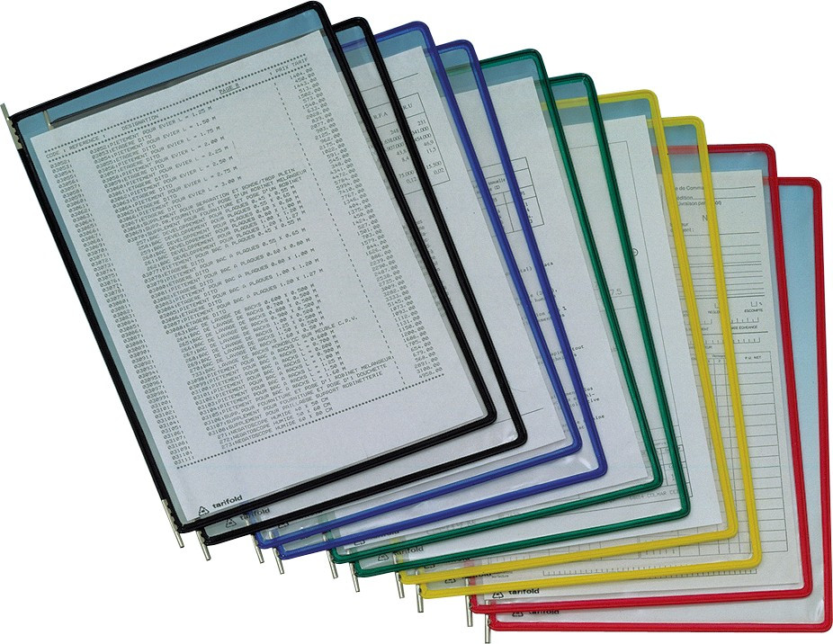 Ramovi A4 za stalke Tarifold-Djois 1/1 Tarifold crna