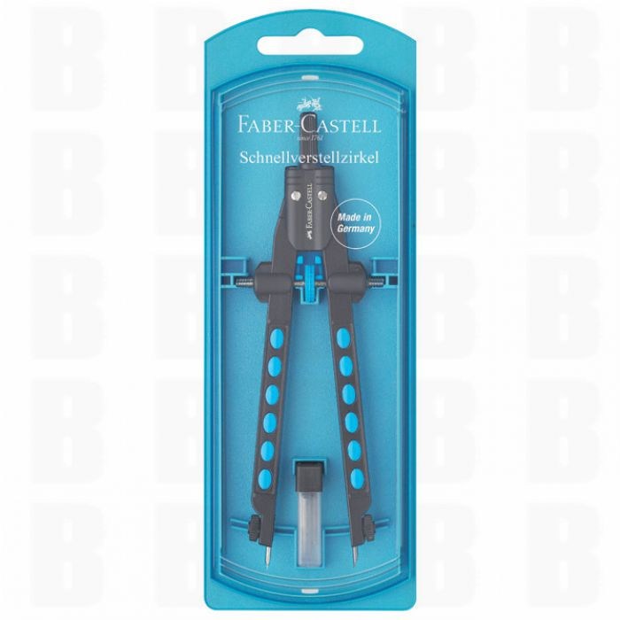 Faber Castell šestar factory NEON 2022 PLAVI