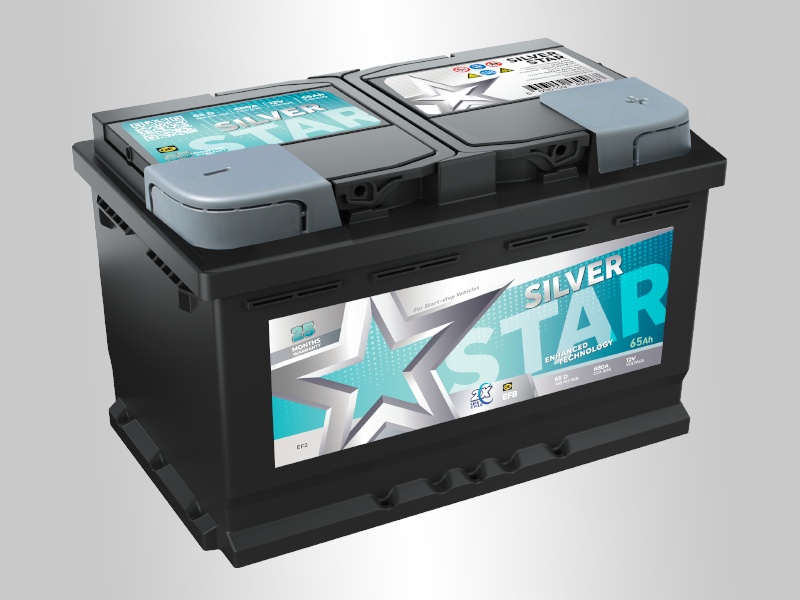 Akumulator 65Ah 680A EF2 Silver Star EFB