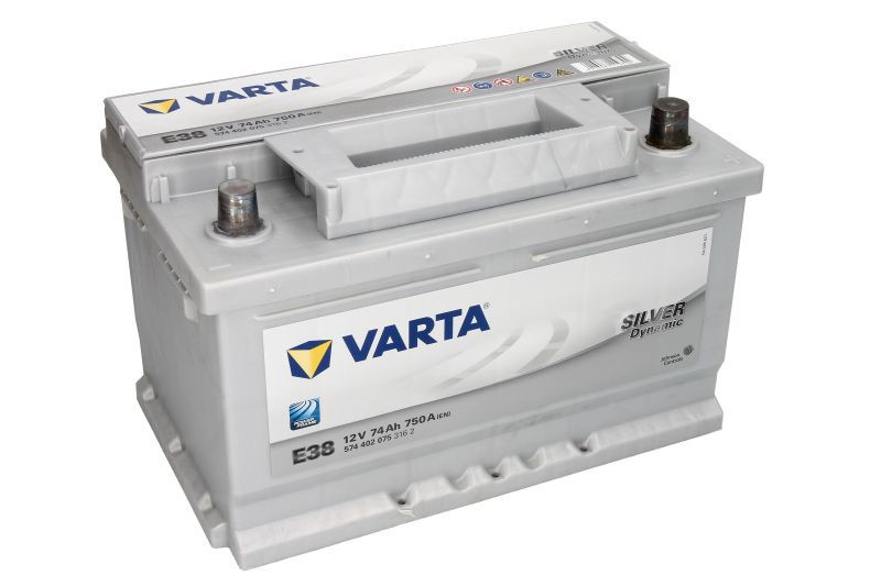 Akumulator 74Ah 750A E38 Varta SILVER dynamic