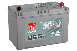 Akumulator 100Ah 830A Yuasa YBX5000 series YBX5335