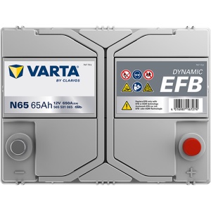 Akumulator 65Ah 650A N65 VARTA DYNAMIC EFB